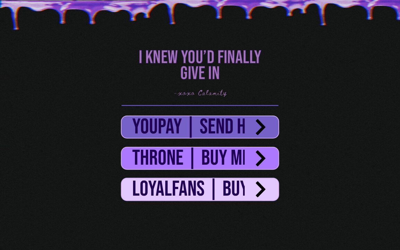 SweetCalamity11.carrd.co